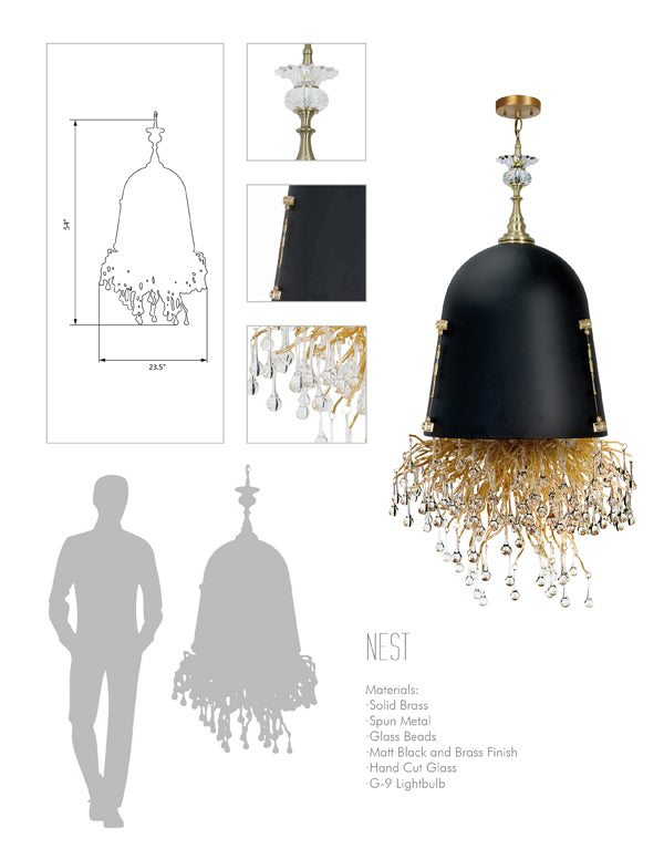 Nest Chandelier – NICK ALAIN